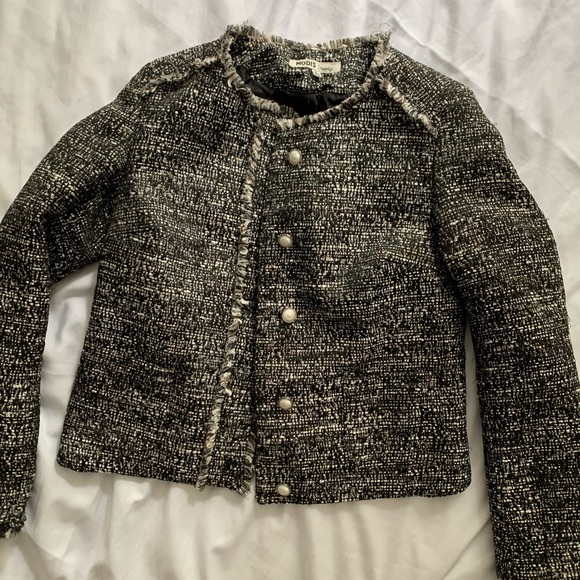 modis | Jackets & Coats | Tweed Jacket | Poshmark